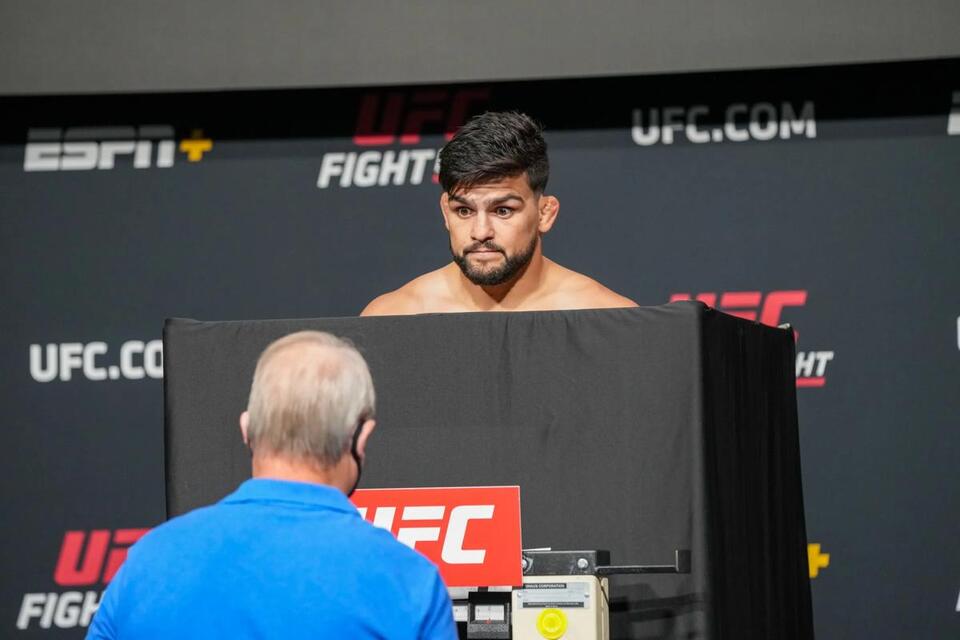 UFC fighter previously banned from welterweight now too heavy for ...