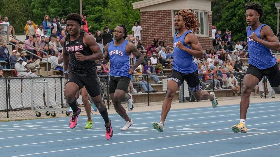 Byrnes sprinter Chanin Harris leads 2026 All-Upstate boys track and ...