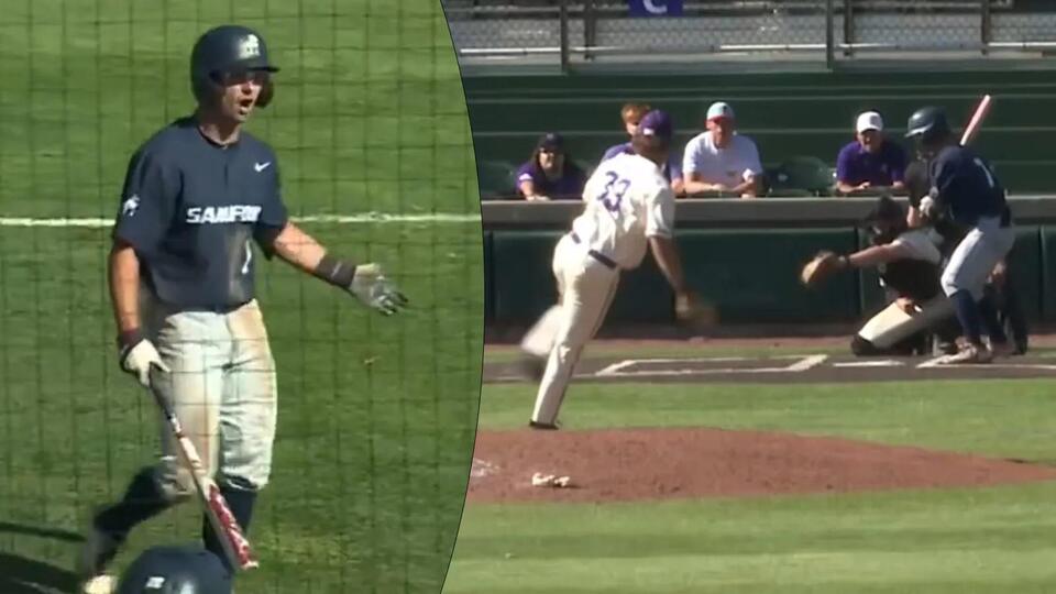 College Baseball Umpire Delivers Game-Ending Strike Three Call So ...