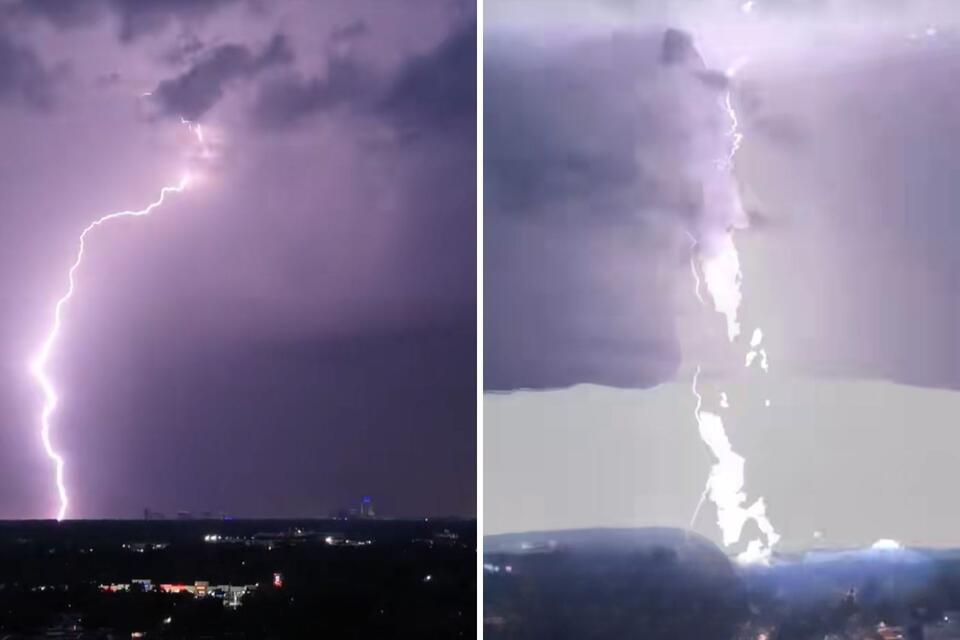 Gorgeous Lightning Storm Over Texas Caught on Camera - NewsBreak