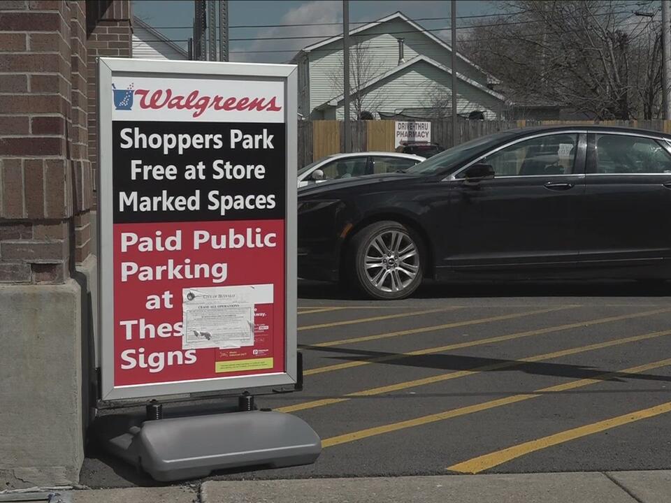 Walgreens paid parking ordered to cease all operations, city looking at ...