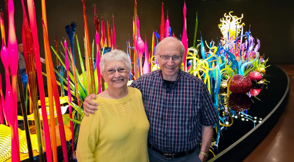 Alumni and former university employees Dr. David ‘60 and Nancy ’61 Held ...
