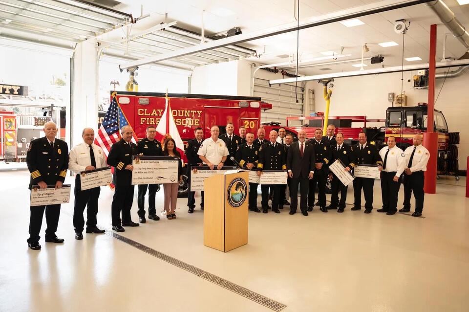 CFO and State Fire Marshal Blaise Ingoglia awards over $6 million to ...