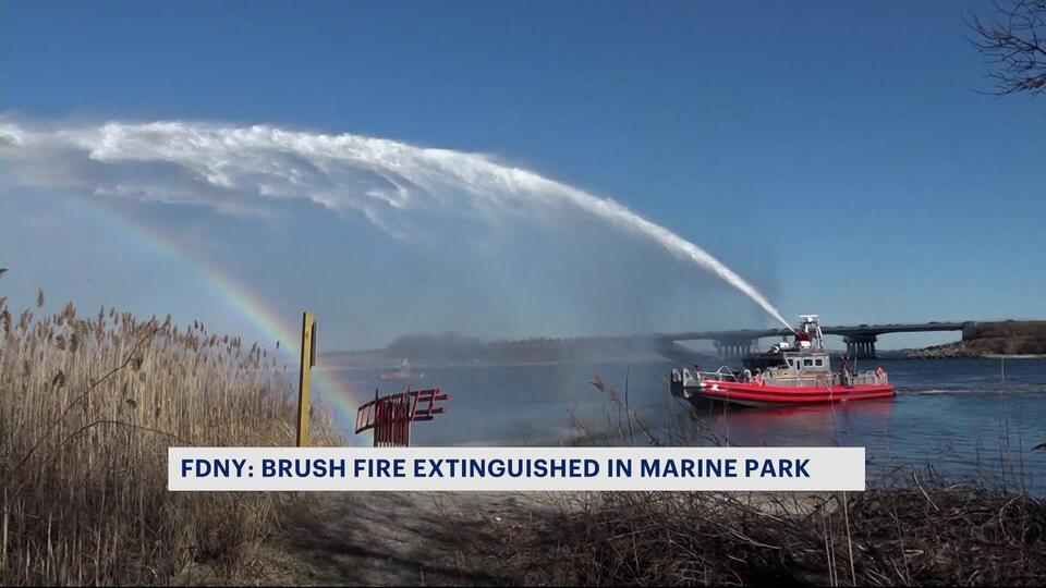 FDNY: Brush fire extinguished in Marine Park - NewsBreak