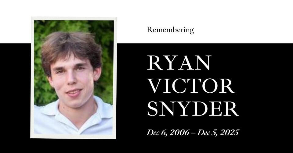 Former High School Athlete Ryan Victor Snyder’s Death Leaves His ...