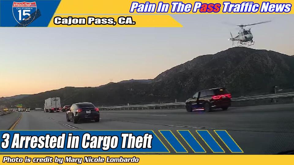 Three People were Arrested after a Cargo Train Theft in the Cajon Pass ...