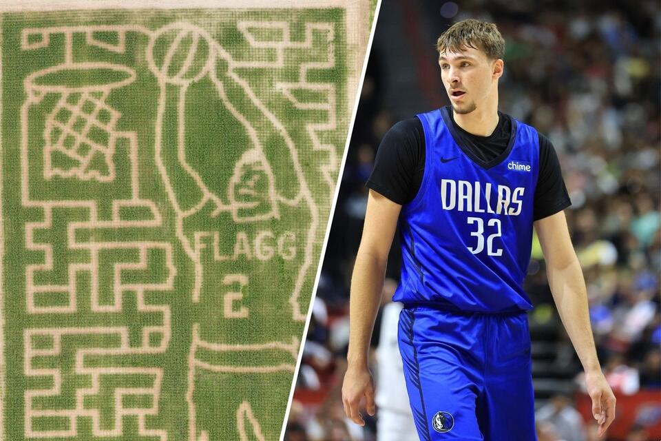 Cooper Flagg Takes on the Cooper Flagg Corn Maze at Maine Farm - NewsBreak