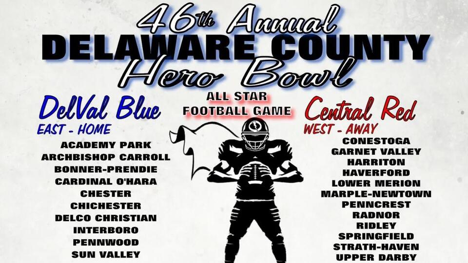 Local athletes team up for the 46th annual Delco Hero Bowl all-star ...