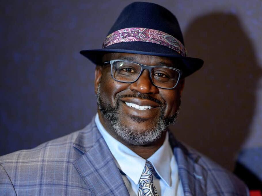 Shaq Makes Appearance At NFL Game To Support Team