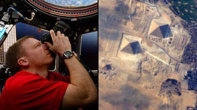 Astronaut Takes Photo of Pyramids During His Last Day on ISS - NewsBreak