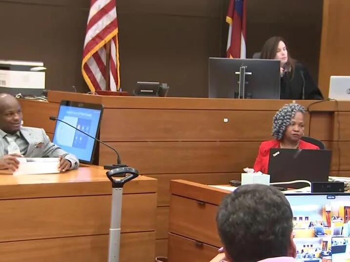 Moment rapper Lil Woody smirks as he admits to role in shooting and ...