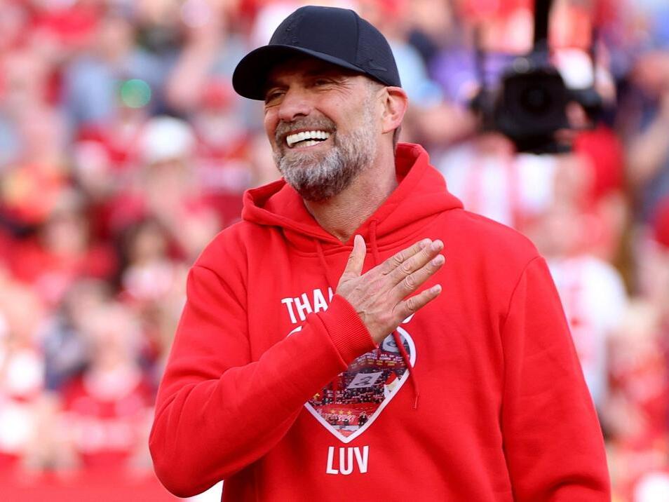 Jurgen Klopp returns to Dortmund! Ex-Liverpool coach is all smiles as ...