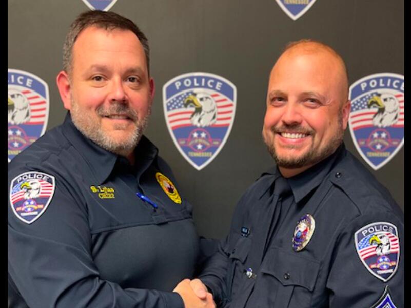 Cpl. Craig Haneline Honored with Promotion by Dickson Police - NewsBreak