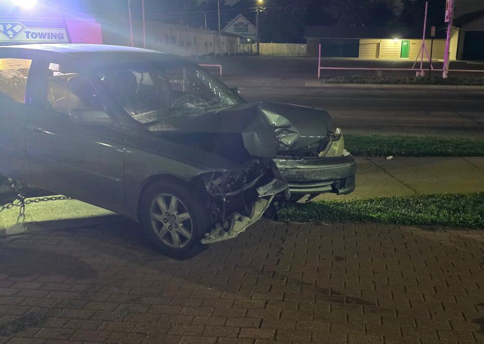 Car crash damages statue at Kan. Firefighters Museum - NewsBreak