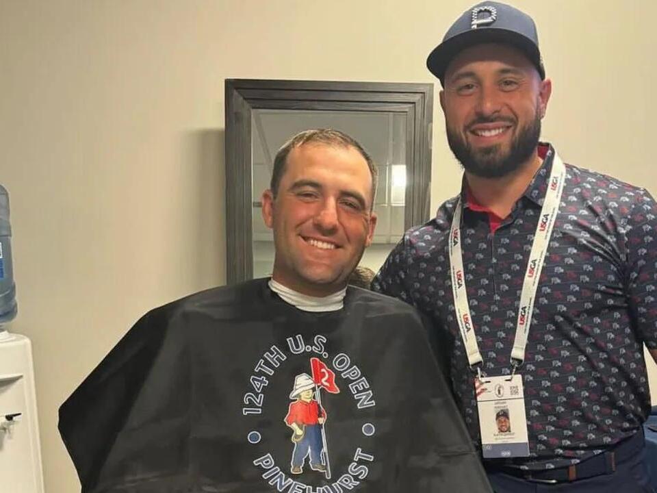 ‘We delivered’: Scottie Scheffler’s U.S. Open barber defends viral haircut
