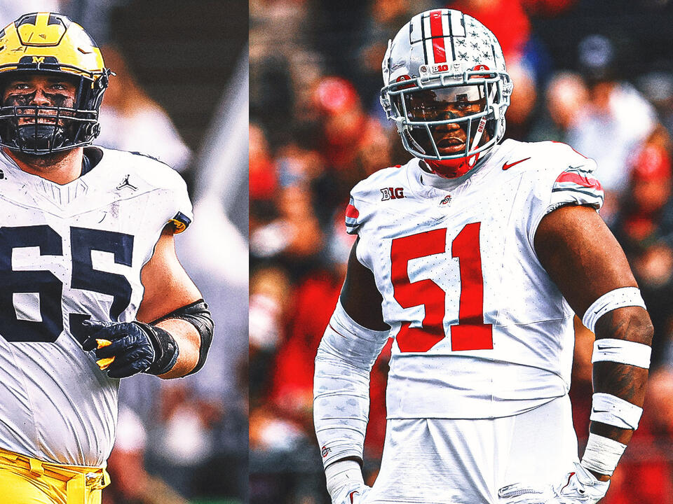 Zak Zinter, Michael Hall go from 'enemies in college' to 'brothers now ...