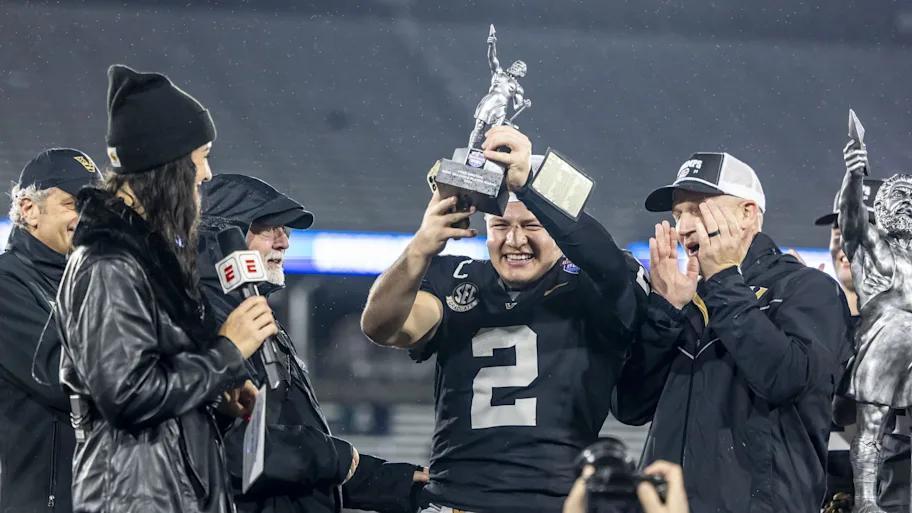 Vanderbilt quarterback Diego Pavia trashes Big Ten during epic college ...