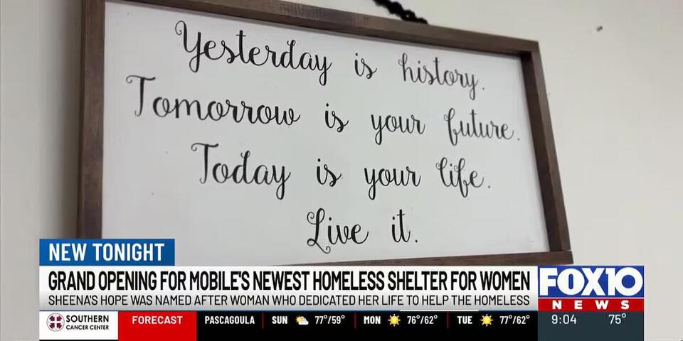 Sheena’s Hope opens as Mobile County’s newest women’s homeless shelter ...