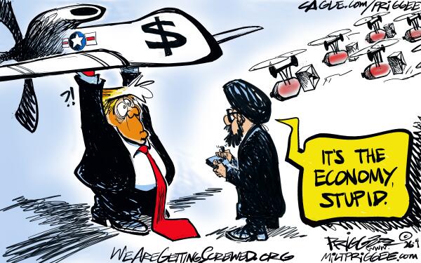 The Latest Political Cartoons From Milt Priggee - NewsBreak