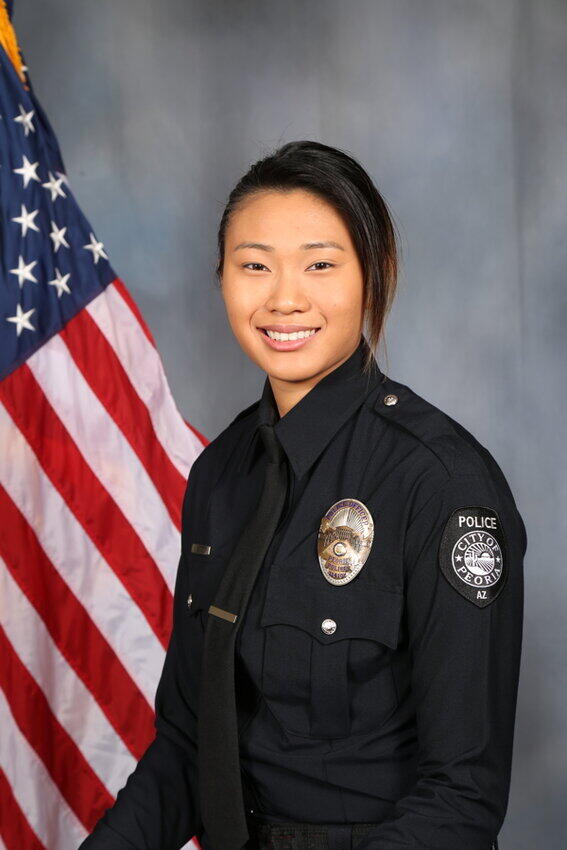 Get to know the first female motor cop in the Peoria Police Department ...