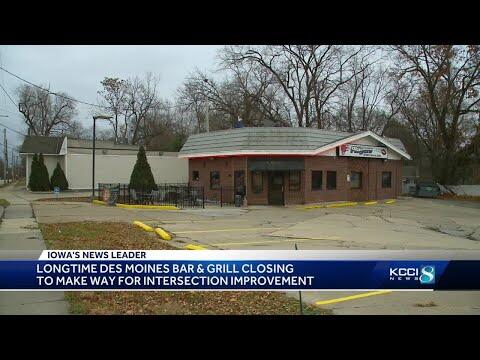 Longtime Des Moines bar closing to make way for intersection ...