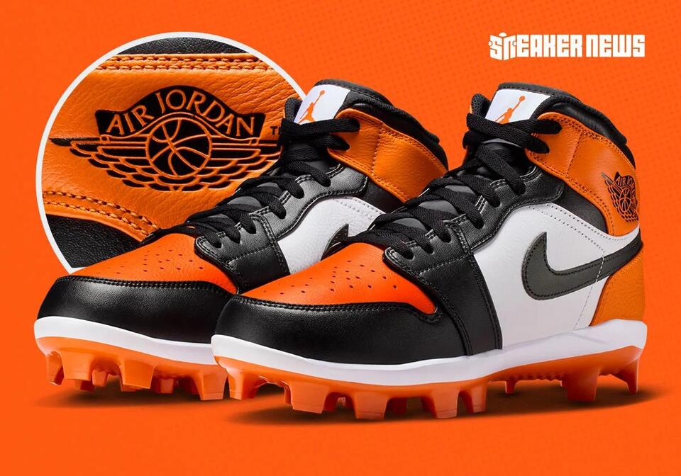 Air Jordan 1 “Shattered Backboard” Baseball Cleats Are Available Now ...