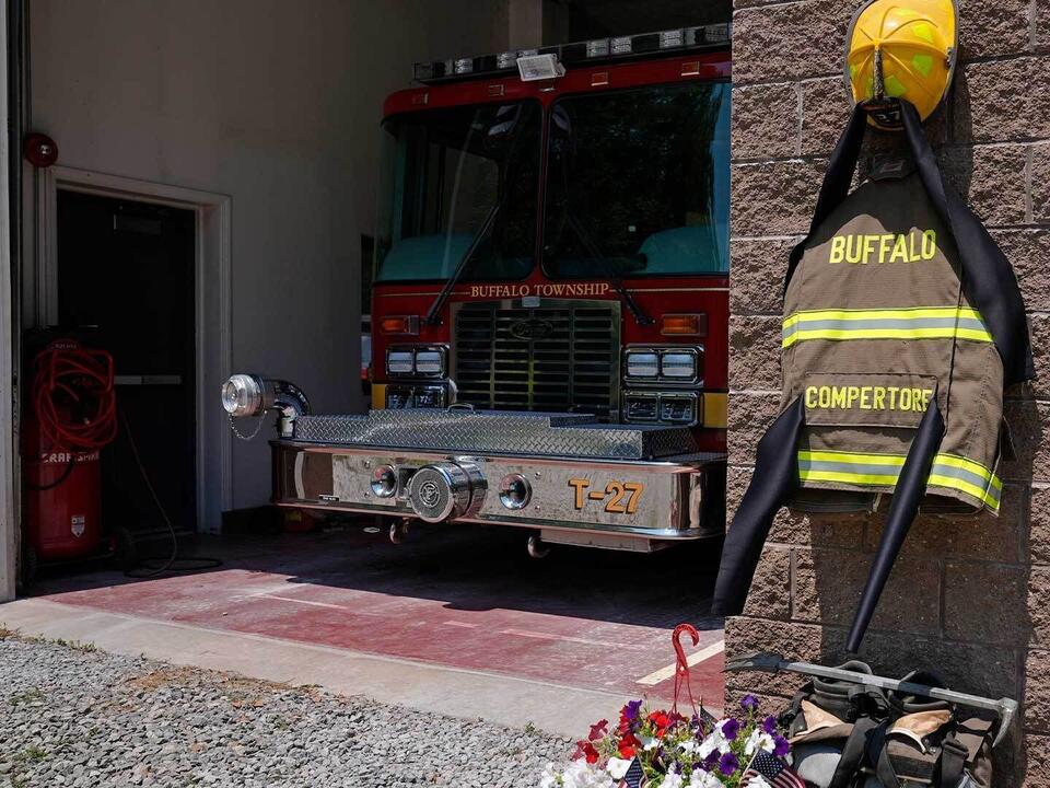 Funeral held for Corey Comperatore, volunteer firefighter killed at ...