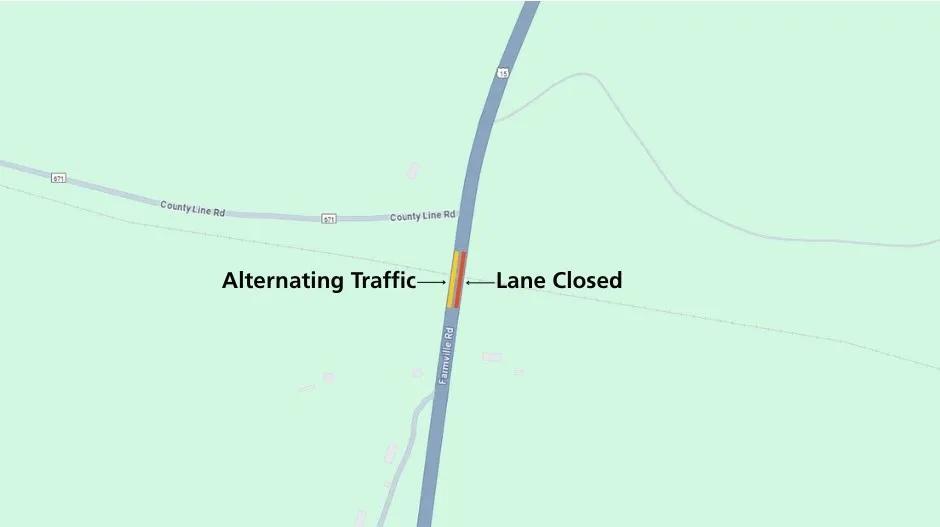 Emergency bridge repairs restrict U.S. 15 to one lane - NewsBreak