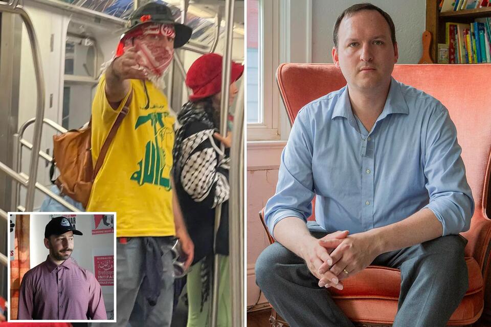 Masked protester accused of harassing Jewish man on NYC subway read ...