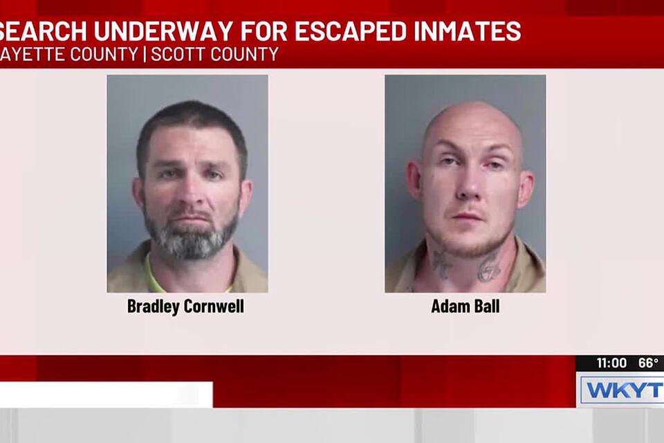 Kentucky State Police searching for two escaped inmates - NewsBreak