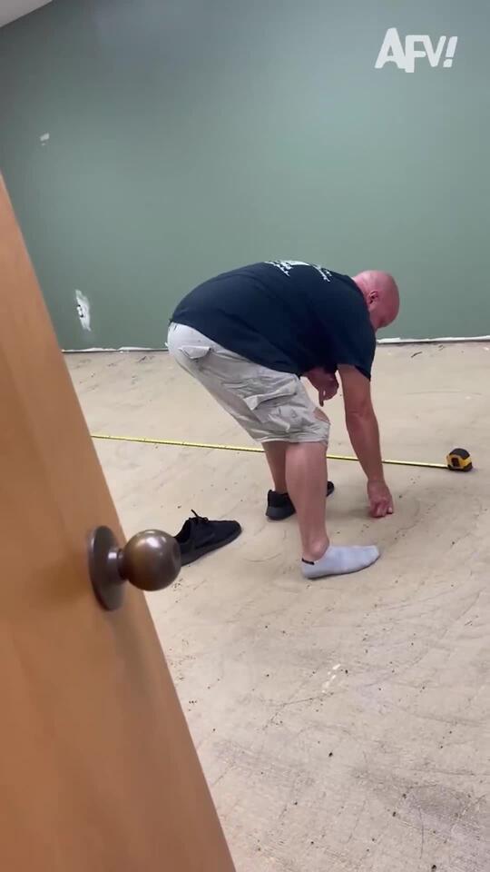 Its a sticky situation diy remodel renovation fail homeimprovement afv ...