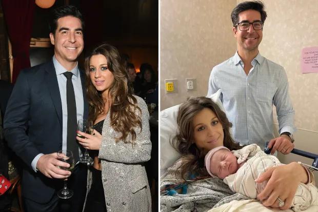 FOX News host Jesse Watters and his wife Emma DiGiovine have welcomed a ...