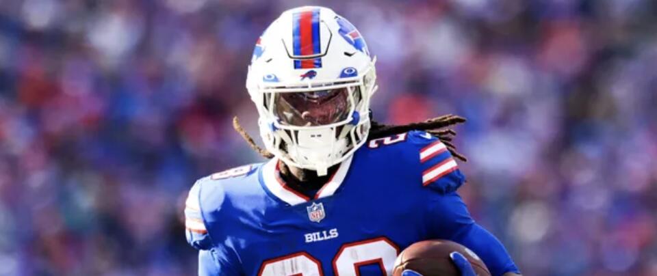 Bills vs. Browns Total Rushing Yards Prop Bet: James Cook, Quinshon ...