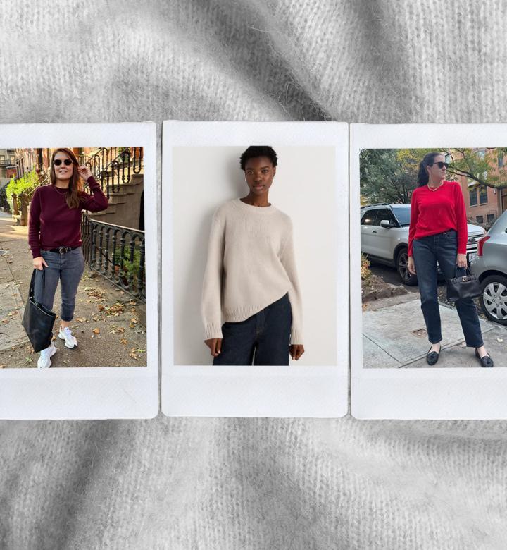 PureWow Editors Tested 5 Cashmere Sweaters Under $150 and Here Are Our ...
