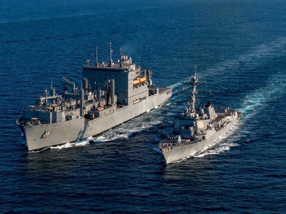 Investigation Finds Navy Supply Ship Ran Aground After Captain Left to ...