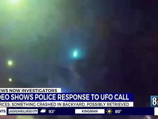 Las Vegas 'alien' video shows at least two 'beings' using 'cloaking device'