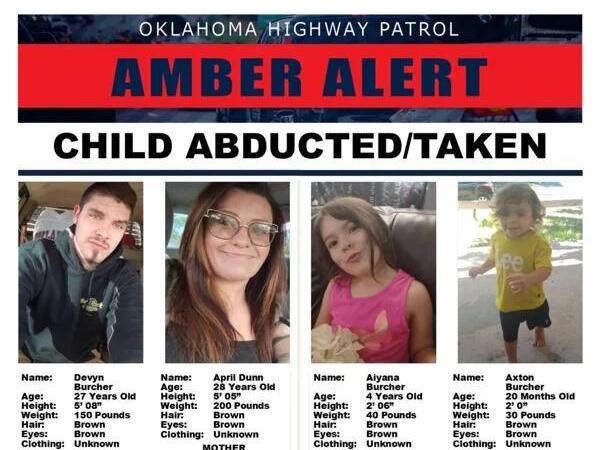 OHP issues Amber Alert for 2 missing children