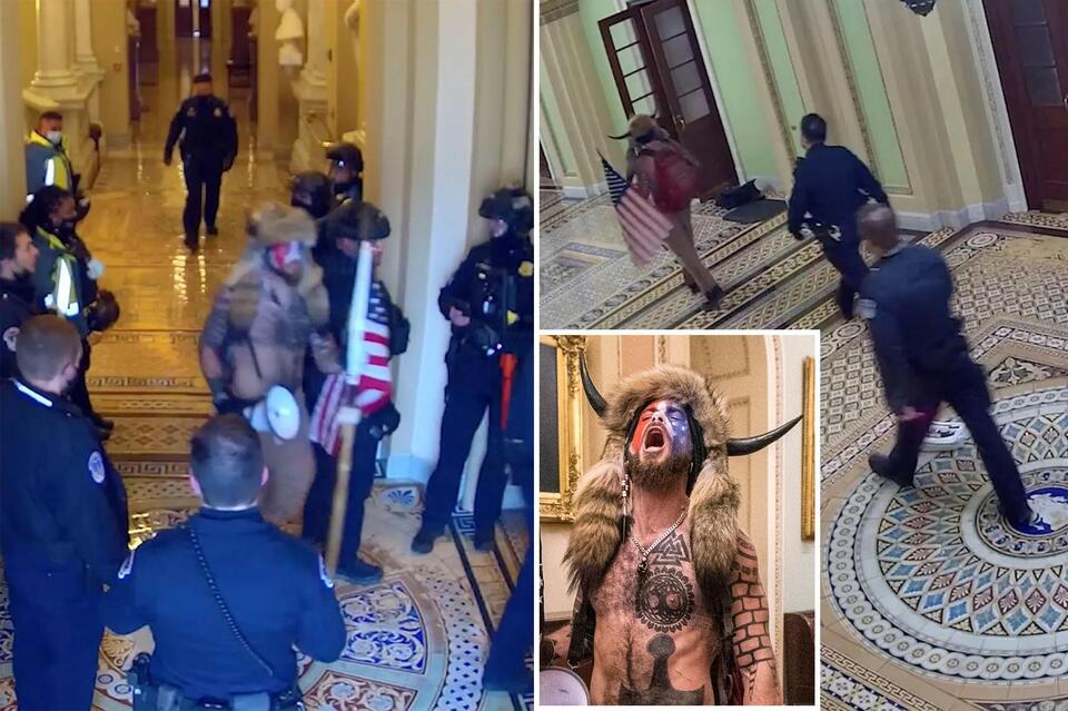 Capitol cops say they couldn’t get physical with rioters as new ‘QAnon ...
