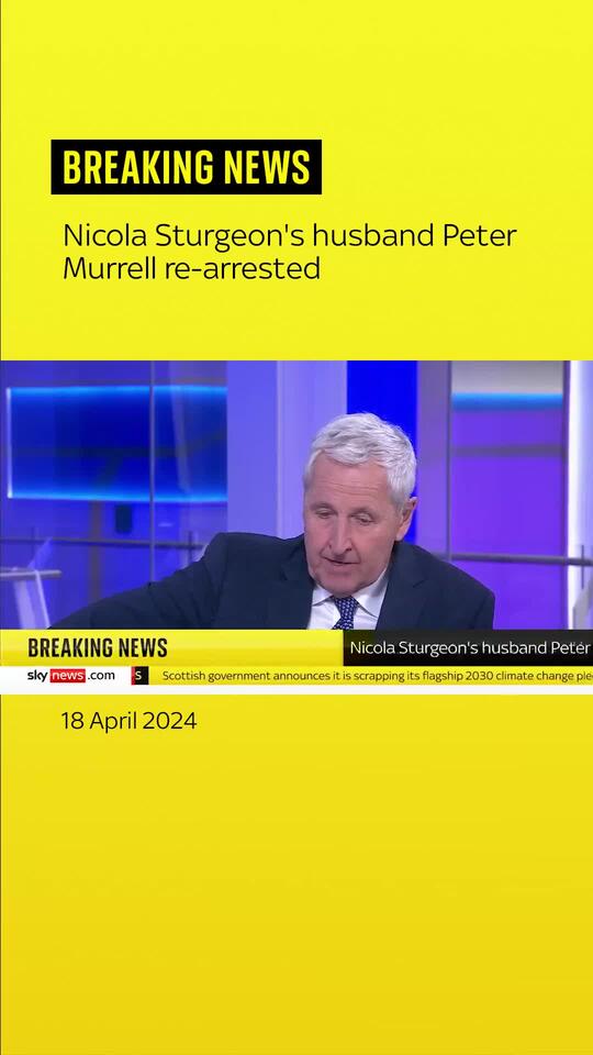 Former #SNP chief executive Peter Murrell has been re-arrested. In a ...