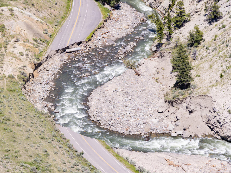 Yellowstone National Park reopens Northeast Entrance following flood damage