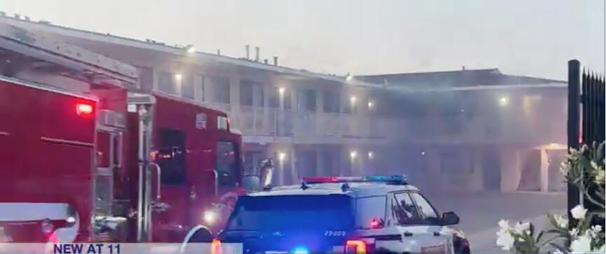 NBC Palm Springs First to Report Structure Fire at Motel 6 in Palm ...