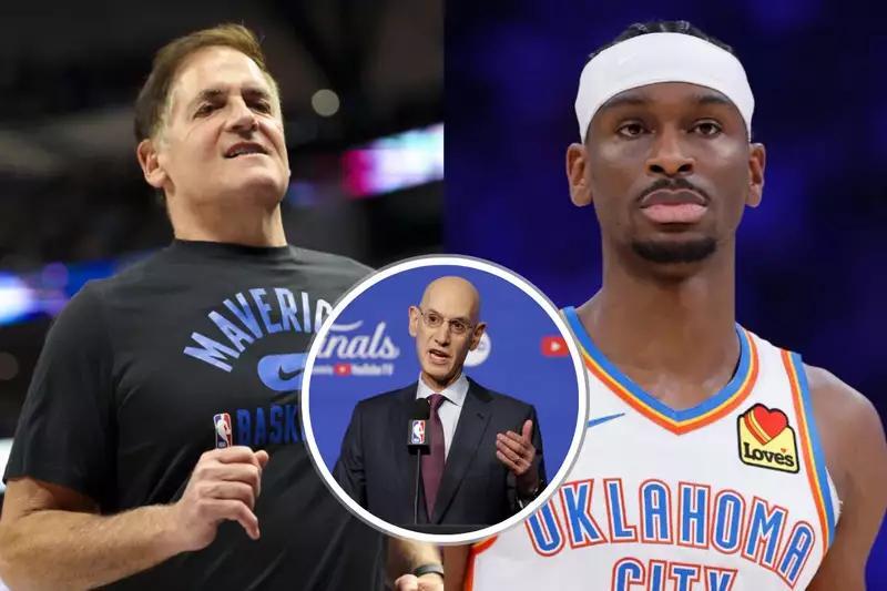 “Adam Silver Just Drops His Head”: Mark Cuban Blames NBA Commissioner’s ...