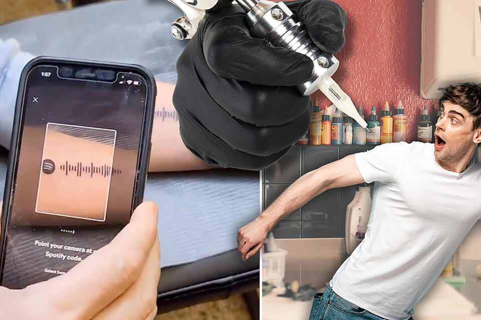 Spotify Tattoos: Scannable Ink Trend Can be Huge Gamble for Music Fans - NewsBreak