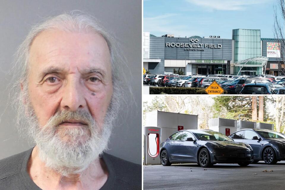 83-year-old vandal scratches 5 Teslas at Long Island mall in tantrum ...