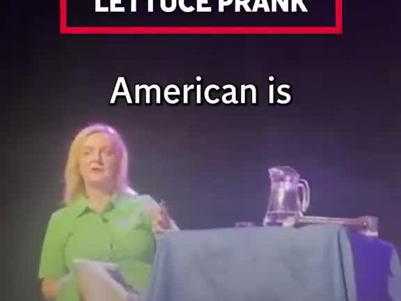 Liz Truss was captured storming off stage during a book promotion event ...