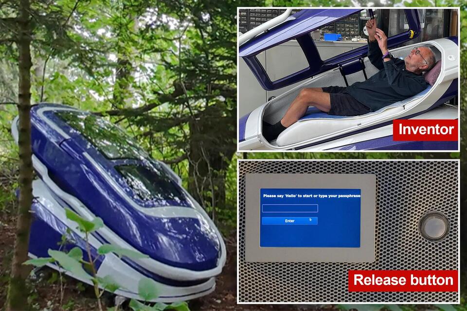 Sarco ‘suicide pod’ gave chilling command before American woman took ...