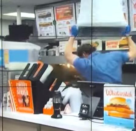 What-a-Whoopin: Texas Whataburger Manager Defends Staff with Trash Can ...