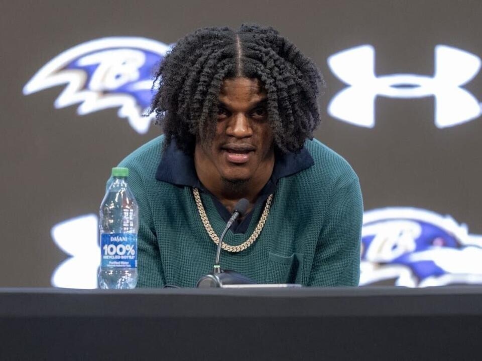 NFL: Baltimore Ravens-Lamar Jackson Press Conference