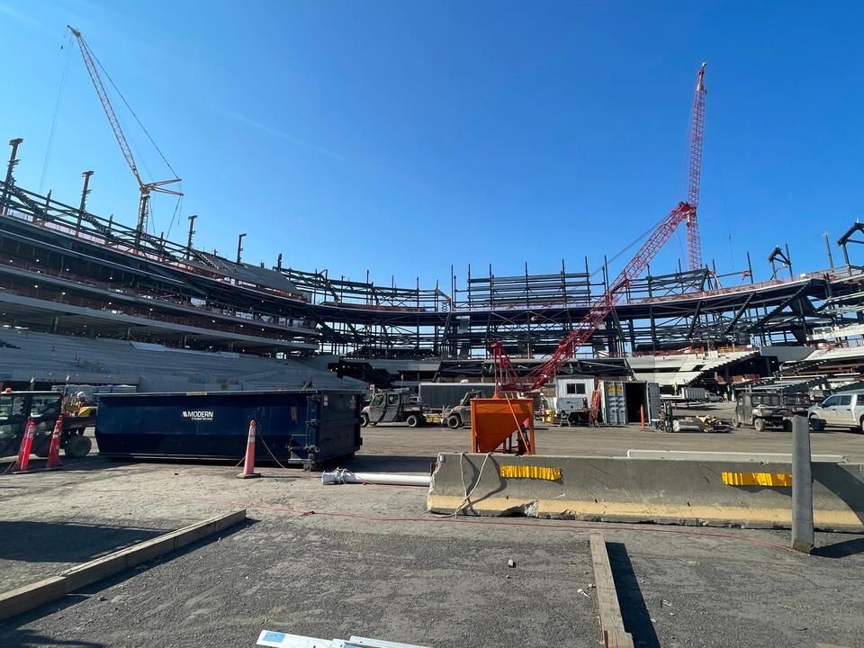 New Highmark Stadium continues to be 'comfortably on schedule'