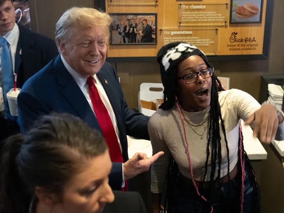Chicken & Poli-trickin’: Donald Trump’s Chick-Fil-A Charade With Black ...